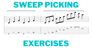 15 Best Sweep Picking Exercises (beginner to pro with TAB) - Guitarfluence | Guitar Education ...